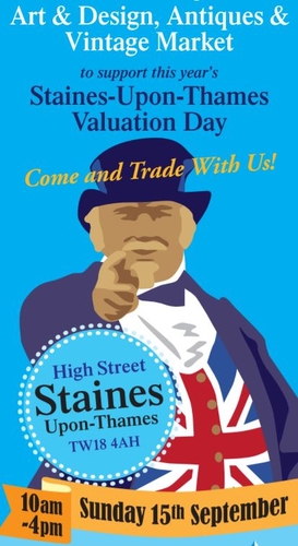 Staines Valuation Day Market With TV's Paul Martin, Southern Market ...