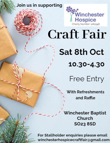 Winchester Hospice Craft Fair, Justine and Linda - Ref #52422 | Stall ...