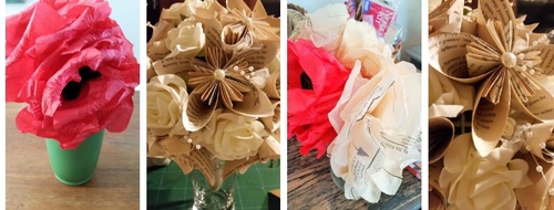 Paper Flowers, Lechlade Craft Barn - Ref #48722 | Stall & Craft Collective