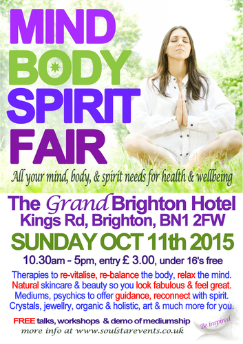 Mind Body Spirit Fair, Soulstar Events - Ref #6493 | Stall & Craft ...