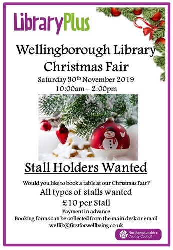 Christmas Fair Wellingborough, Wellingborough Library - Ref #49518 ...