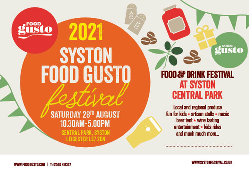Syston Food Gusto Food & Drink Festival 2021, Food Gusto - Ref #44332 ...