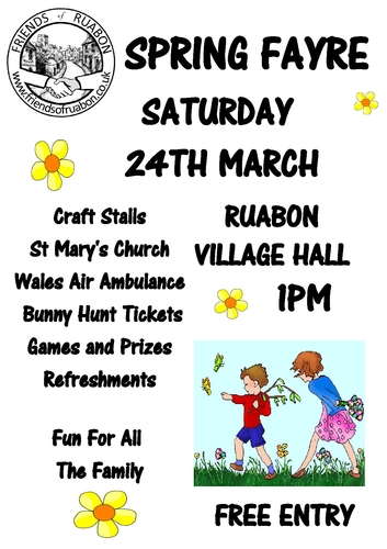 Friends of Ruabon Spring Craft Fayre, Friends of Ruabon - Ref #33762 ...